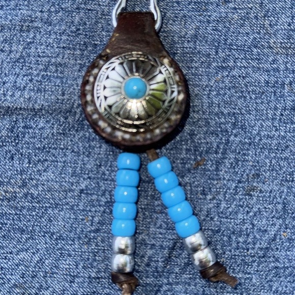no brand | Accessories | Western Handmade Keychain With Turquoise ...